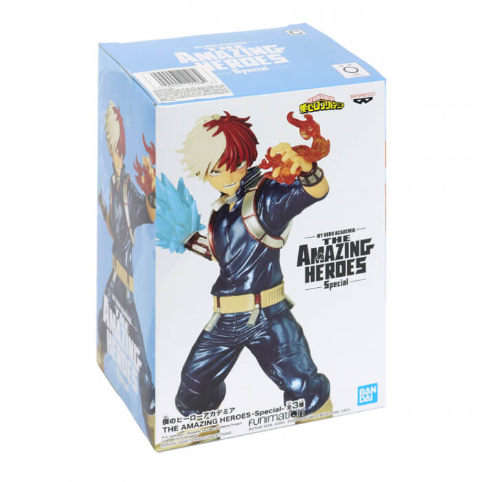 Action Figure My Hero Academia Shoto Todoroki The Amazing Heroes Special Banpresto