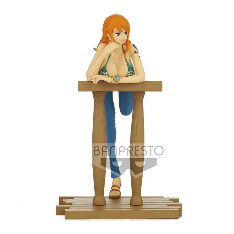 Action Figure One Piece Nami Grandline Journey Banpresto