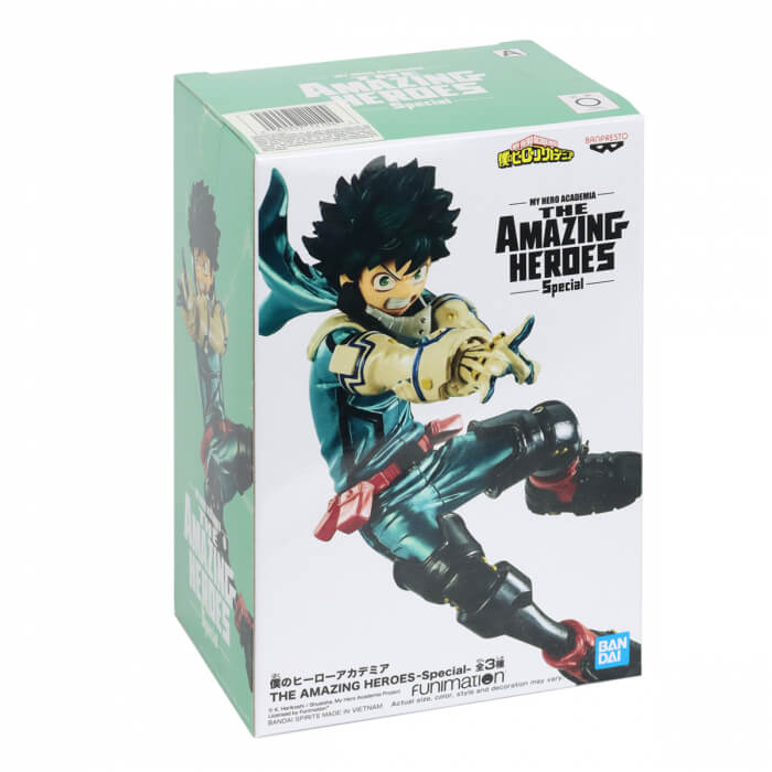 Boneco Izuku Midoriya My Hero Academia Deku The Amazing Heroes Special ...