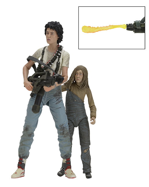 Neca Aliens Ripley Rescuing Newt Deluxe Set