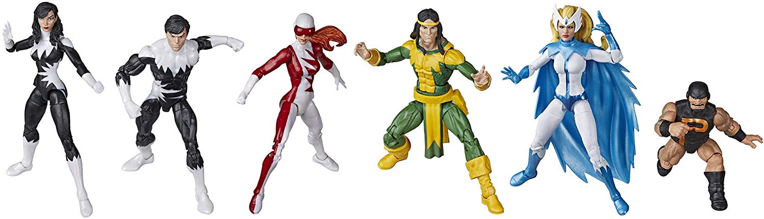 Marvel Legends Alpha Flight 6 Pack - Tropa Alfa 6 Figuras