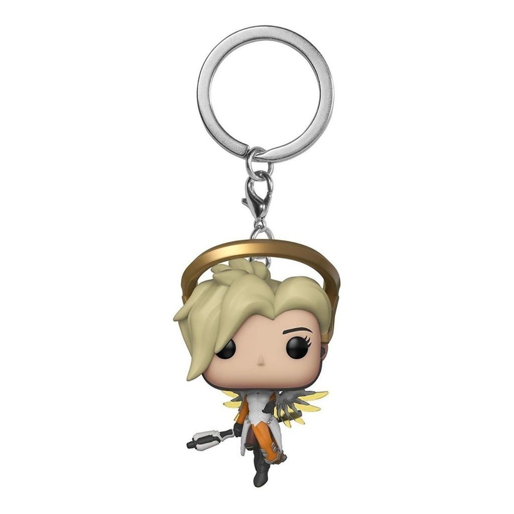 Chaveiro Funko Overwatch Mercy Funko Pop Pocket Keychain