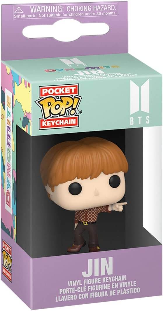 Chaveiro Funko Pop BTS Jin Dynamite Pocket Pop! Keychain
