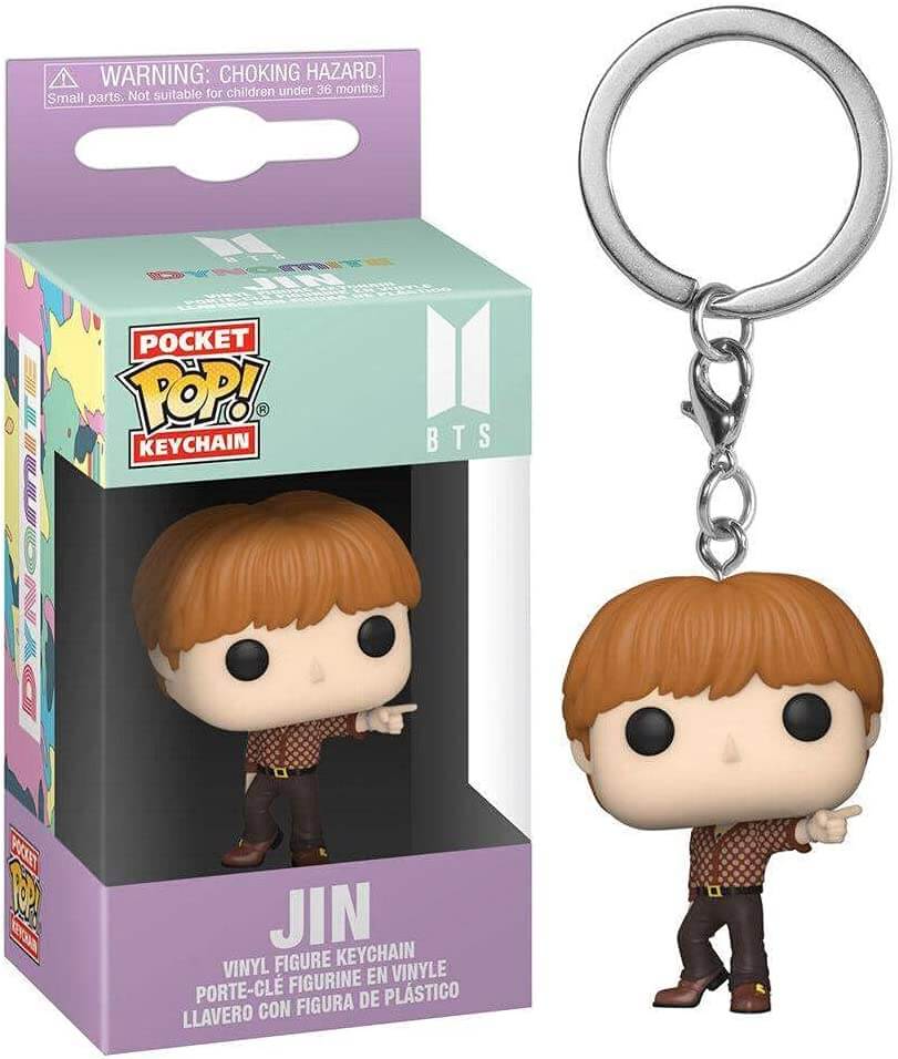 Chaveiro Funko Pop BTS Jin Dynamite Pocket Pop! Keychain