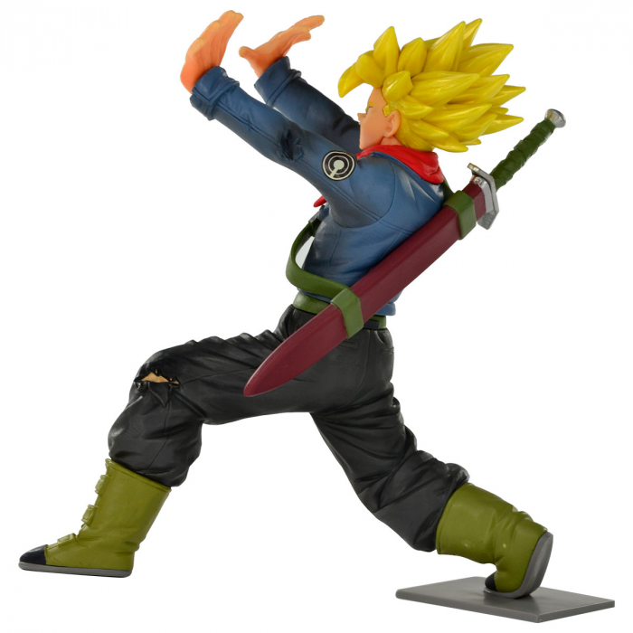 Boneco Dragon Ball Super Trunks Galick Gun Super Saiyajin Banpresto
