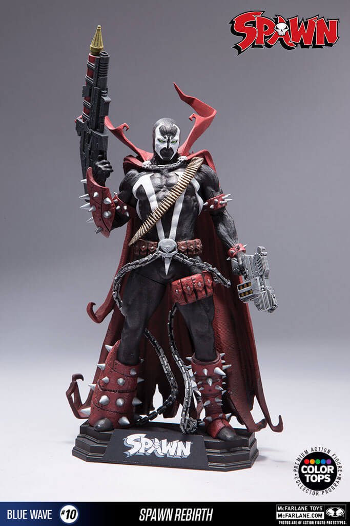 Compre o Action Figure do Spawn da linha Color Tops da McFarlane Toys