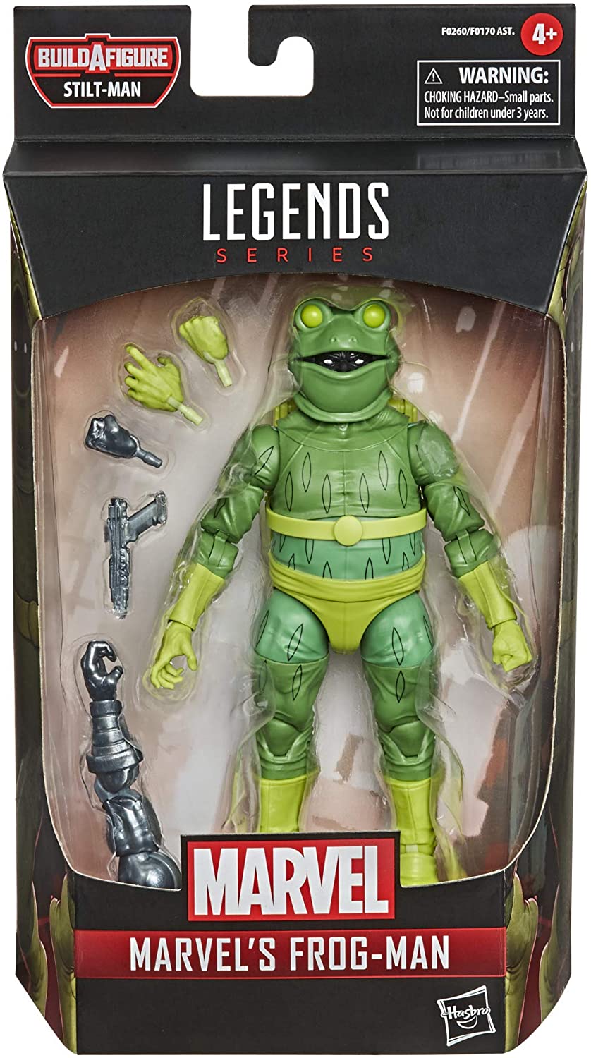 Compre o Action Figure do Frog-Man da linha Marvel Legends na Explorers ...