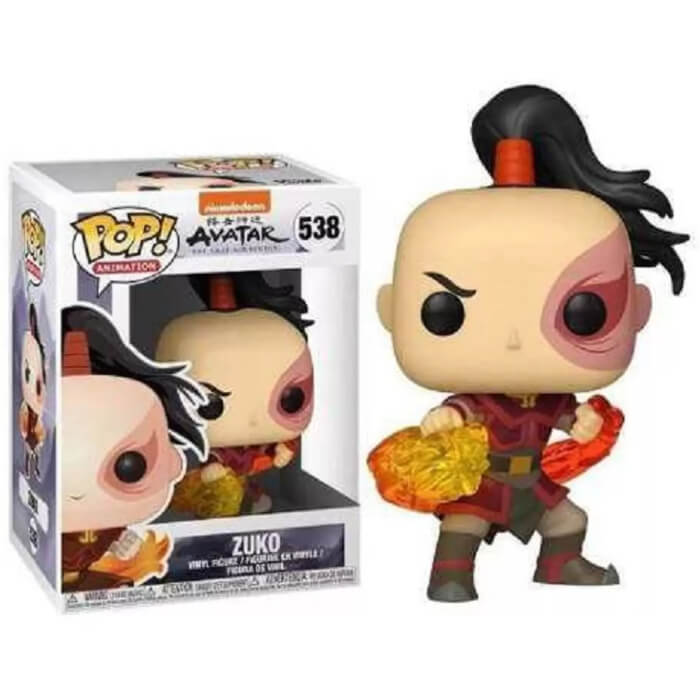 Boneco Funko Pop Avatar The Last Airbender Zuko 538