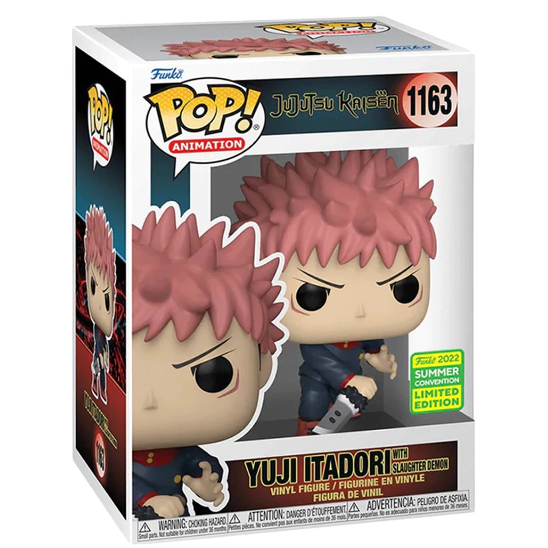 Compre o Boneco Colecionável Funko Pop Yuji Itadori 1163 SDCC Jujutsu ...