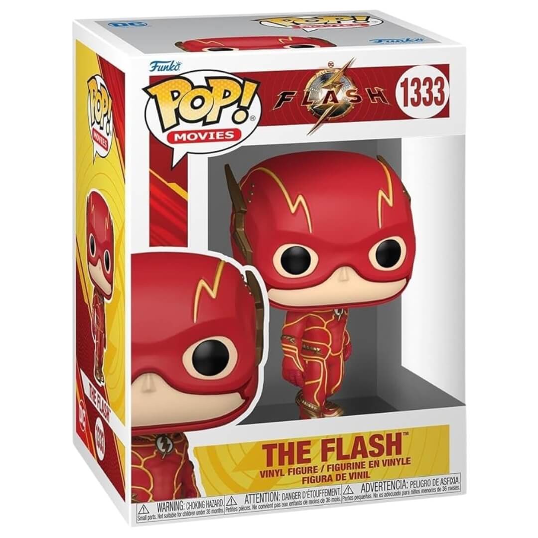 Compre o Boneco Colecionável Funko Pop The Flash 1333 DC Comics The Flash na Explorers Club Toys.