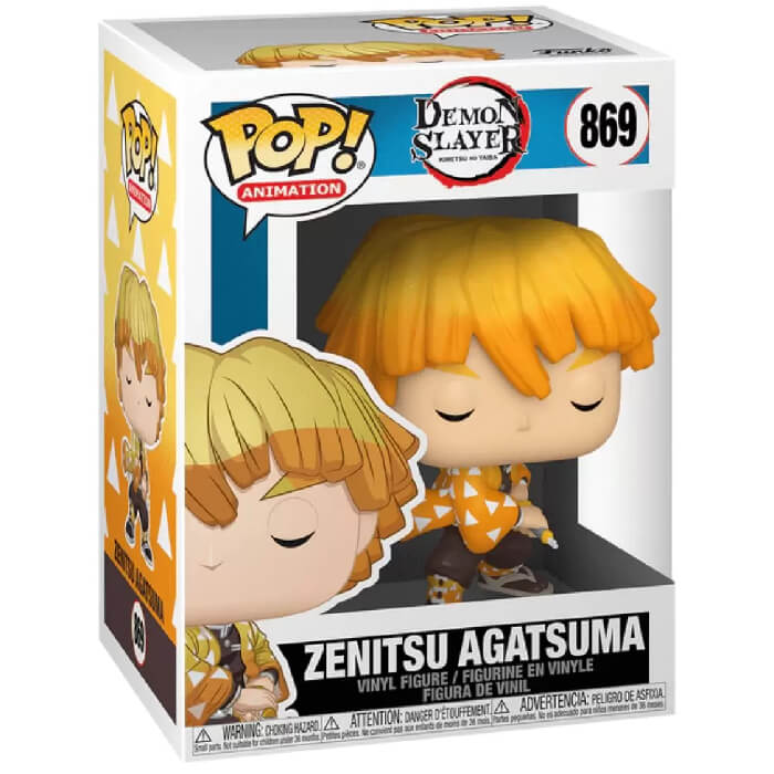 Boneco Funko Pop Demon Slayer - Zenitsu Agatsuma 869
