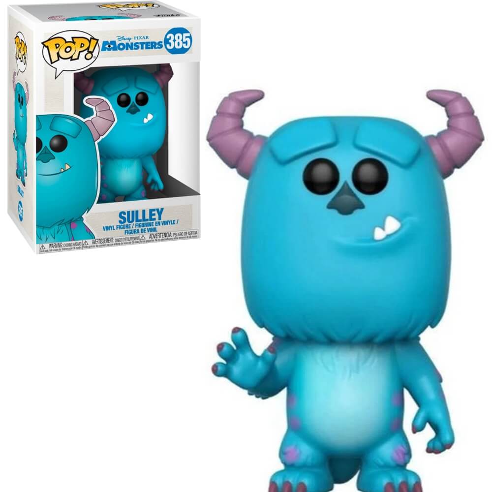 Boneco Disney Funko Pop Monsters Inc Sulley 385 Monstros SA Boneco Disney Funko Pop Monsters Inc Sulley 385 Monstros SA