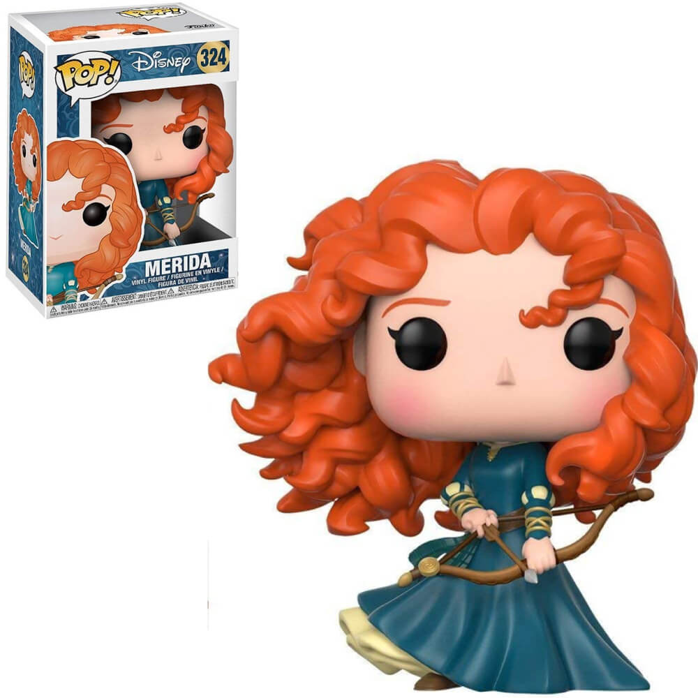 Boneco Disney Funko Pop Valente Merida 324 Brave