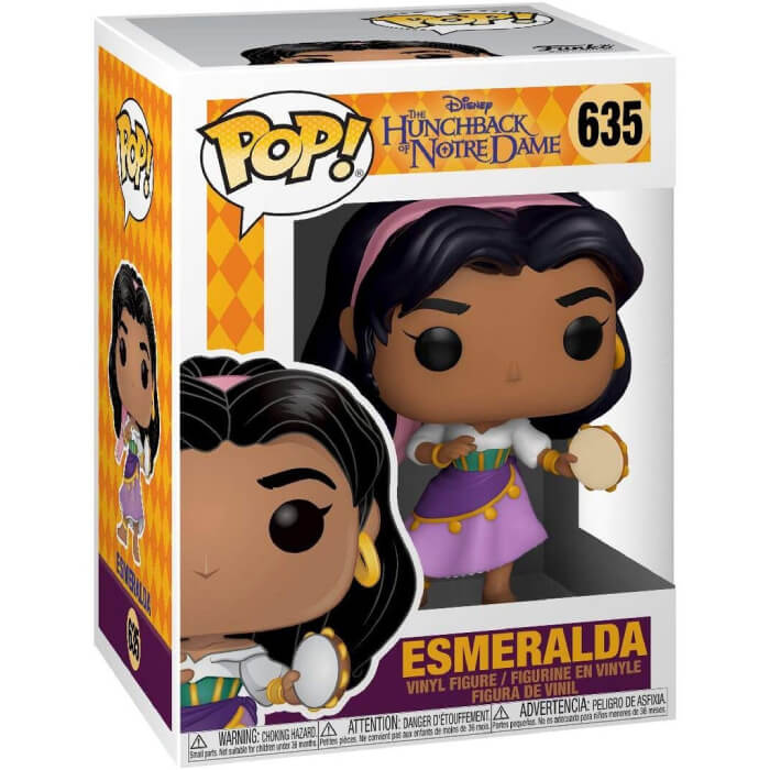Boneco Funko Pop Disney Esmeralda 635 O Corcunda de Notre Dame