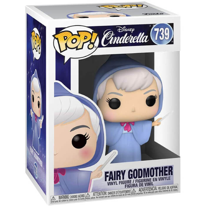 Boneco Funko Pop Fairy Godmother 739 Disney Cinderella