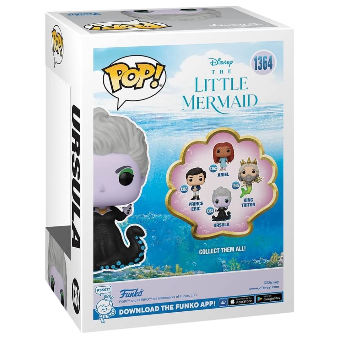 Compre o Boneco Colecionável Funko Pop Ursula 1364 Disney The Little ...