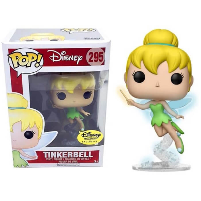 Funko Pop Disney Treasure Box Tiny Town Tinker Bell 295 Jiminy Cricket