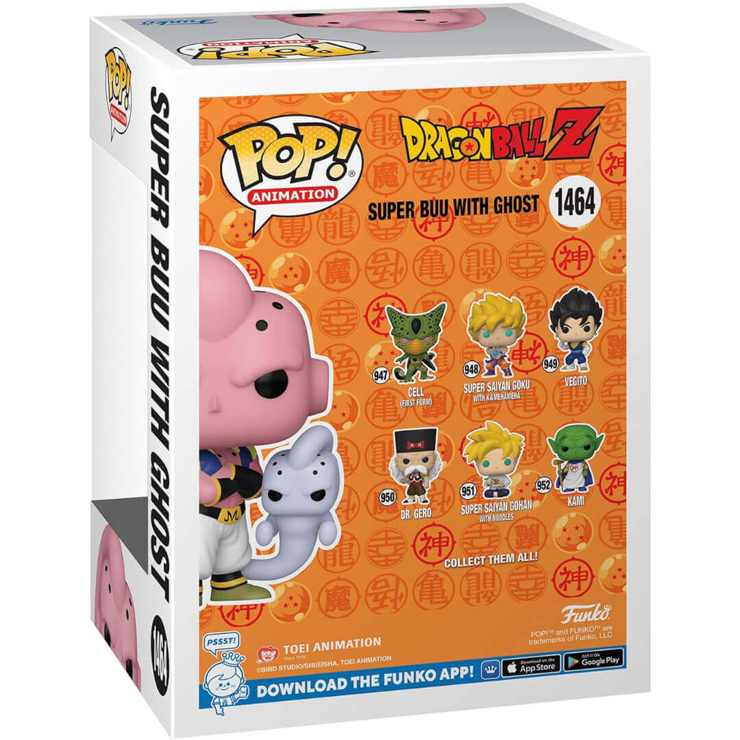 Compre o Boneco Colecionável Funko Pop Dragon Ball Z de Super Buu with ...