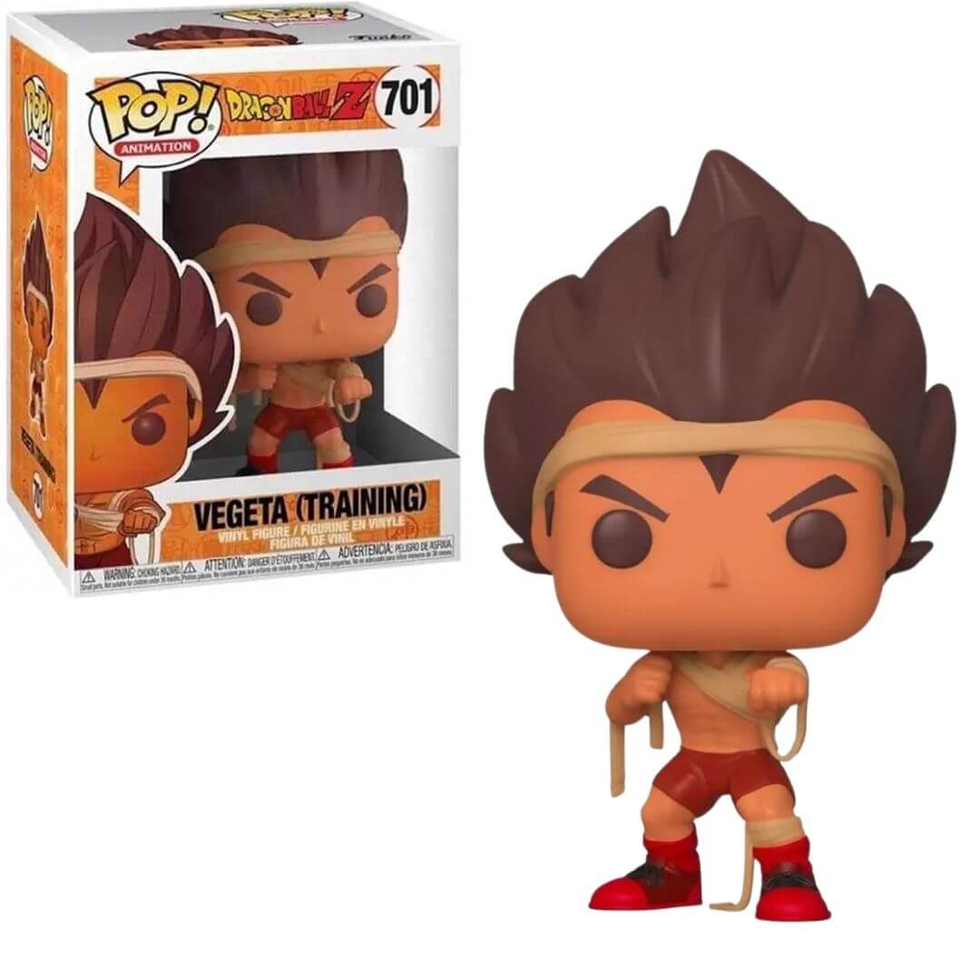 Compre o Boneco Colecionável Funko Pop Dragon Ball Z de Vegeta Training ...