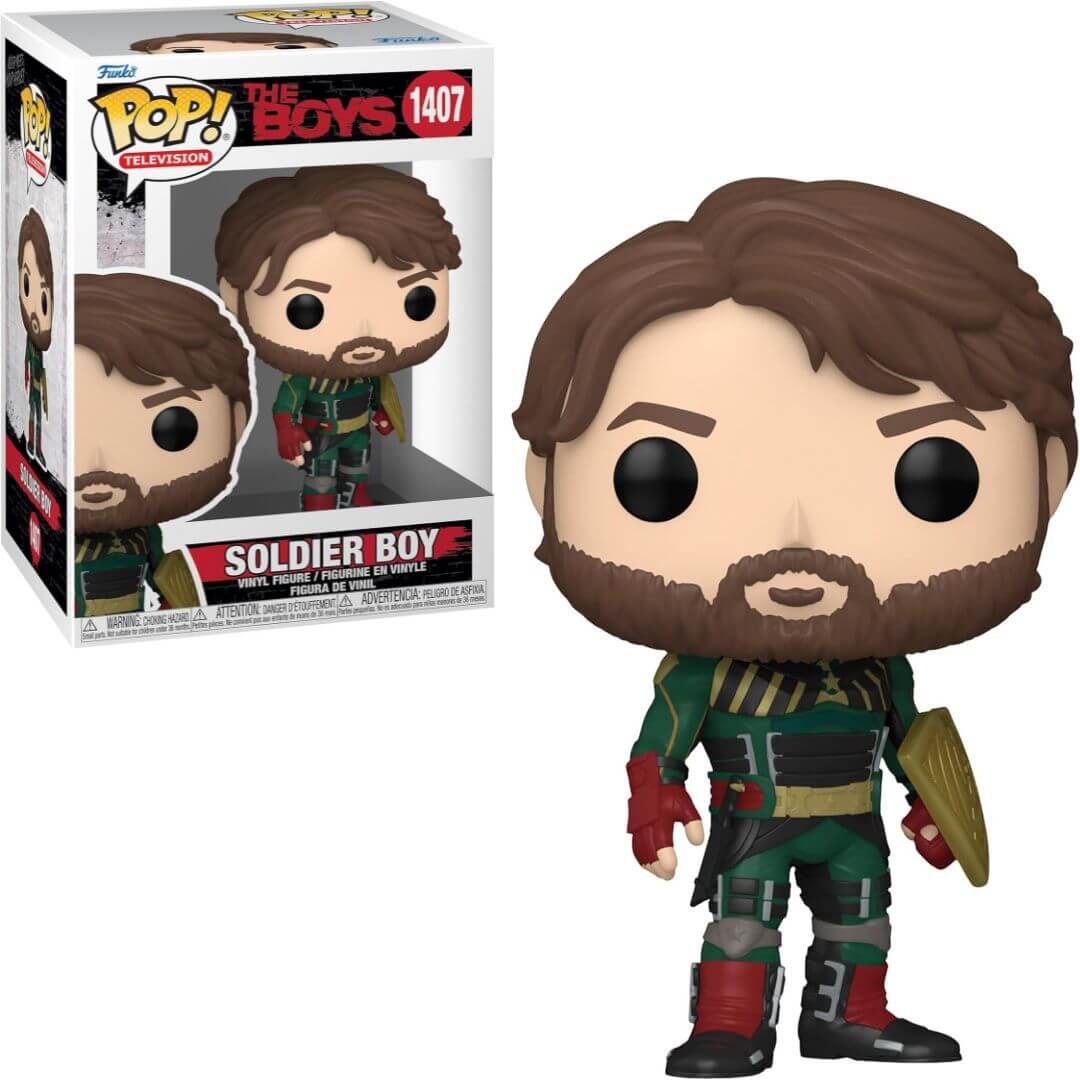Compre o Boneco Colecionável Funko Pop de Soldier Boy 1407 da série The ...