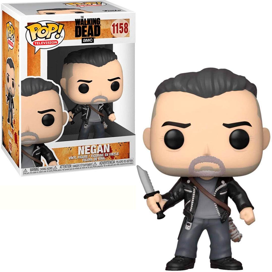 Compre o Boneco Funko Pop The Walking Dead Negan 1158 na Explorers Club ...