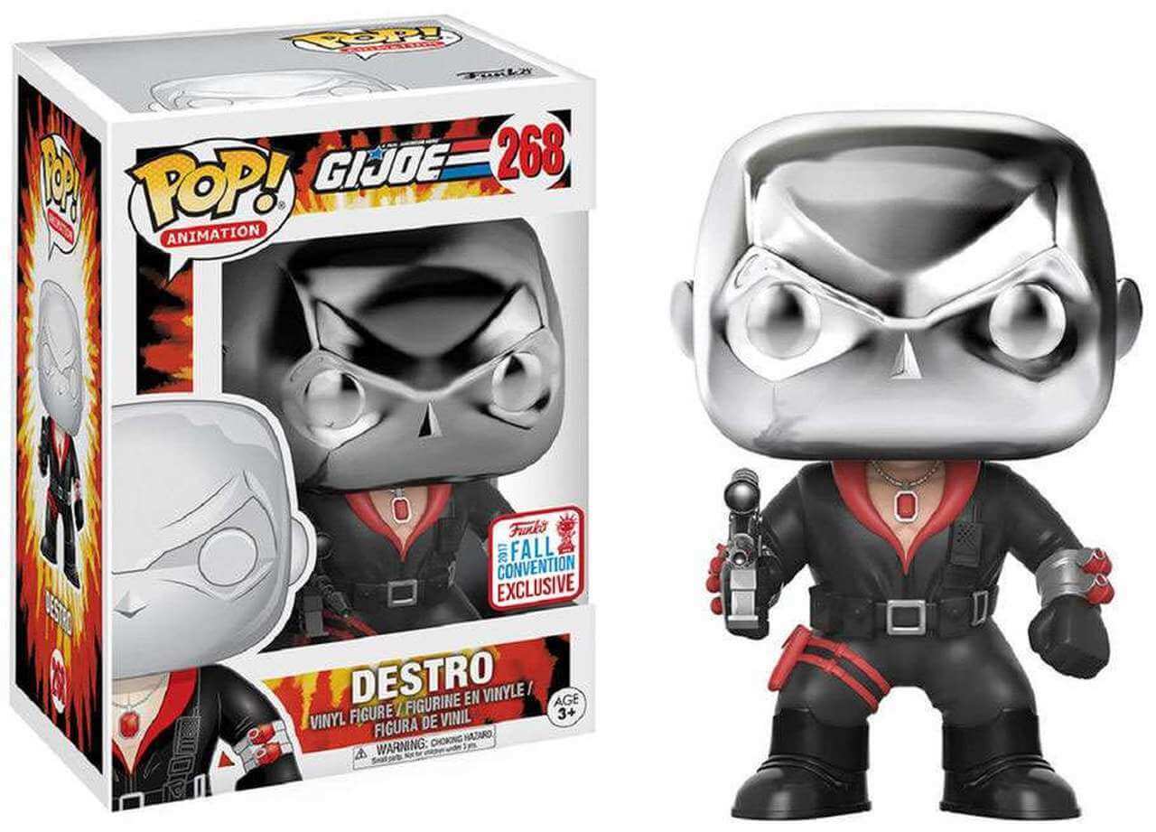 Boneco G.I. Joe Funko Pop Destro 268 NYCC Exclusive