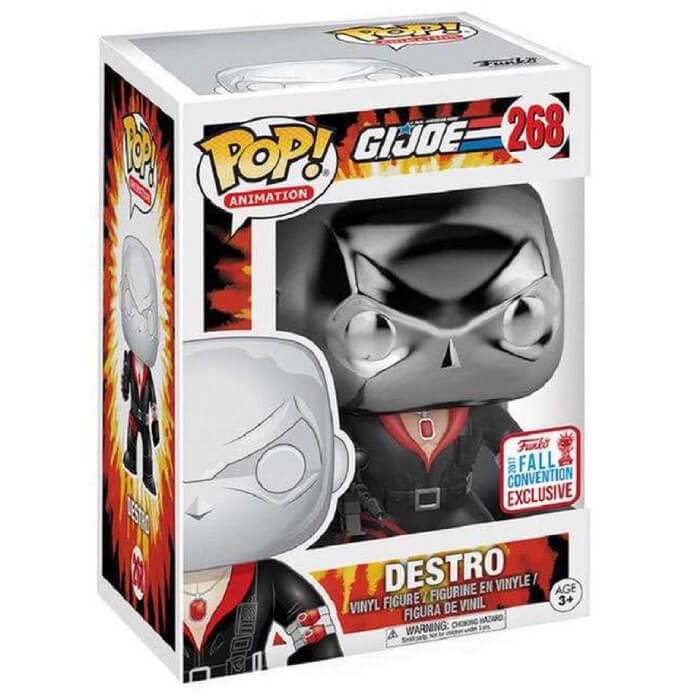 Boneco G.I. Joe Funko Pop Destro 268 NYCC Exclusive