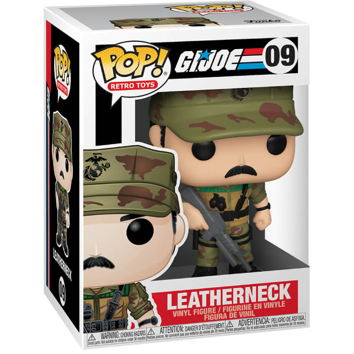 Boneco G.I. Joe Funko Pop Leatherneck 09 Retro Toys