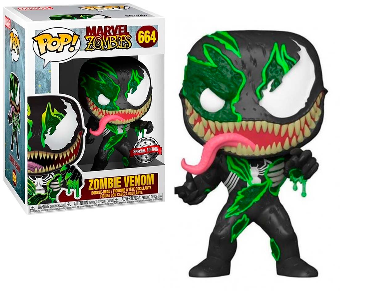Funko Pop Marvel Zombies Zombie Venom 664