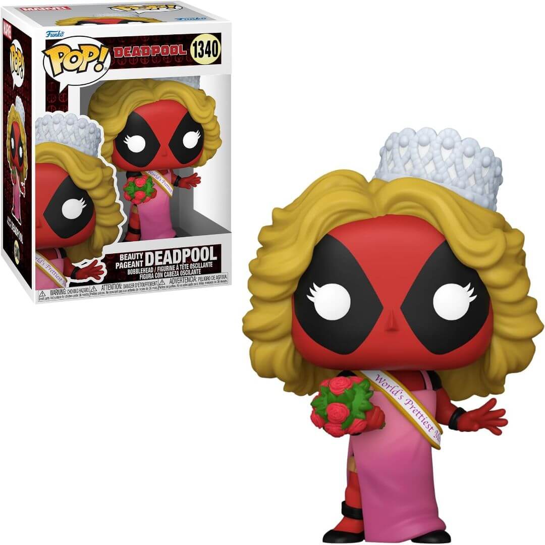 Compre o Boneco Colecionável Marvel Funko Pop Beauty Pageant Deadpool ...