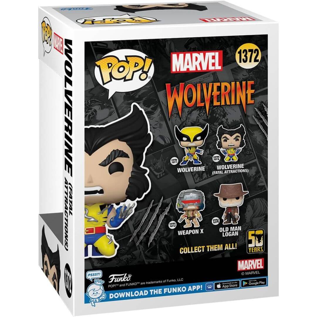 Compre o Boneco Colecionável Funko Pop Wolverine Fatal Attractions 1372 na Explorers Club Toys