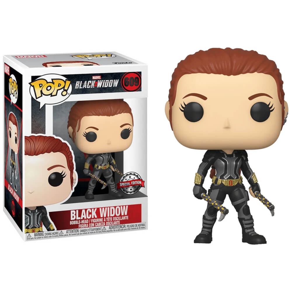 Boneco Marvel Funko Pop Viuva Negra 609 Black Widow Boneco Marvel Funko Pop Viuva Negra 609 Black Widow