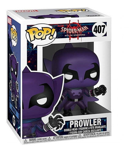 Boneco Funko Pop Prowler Gatuno 407 Marvel Homem Aranha no Aranhaverso