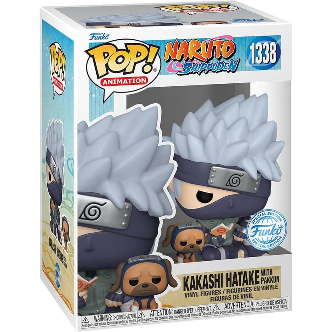 Compre o Boneco Colecionável Funko Pop Kakashi Hatake with Pakkun 1338 ...