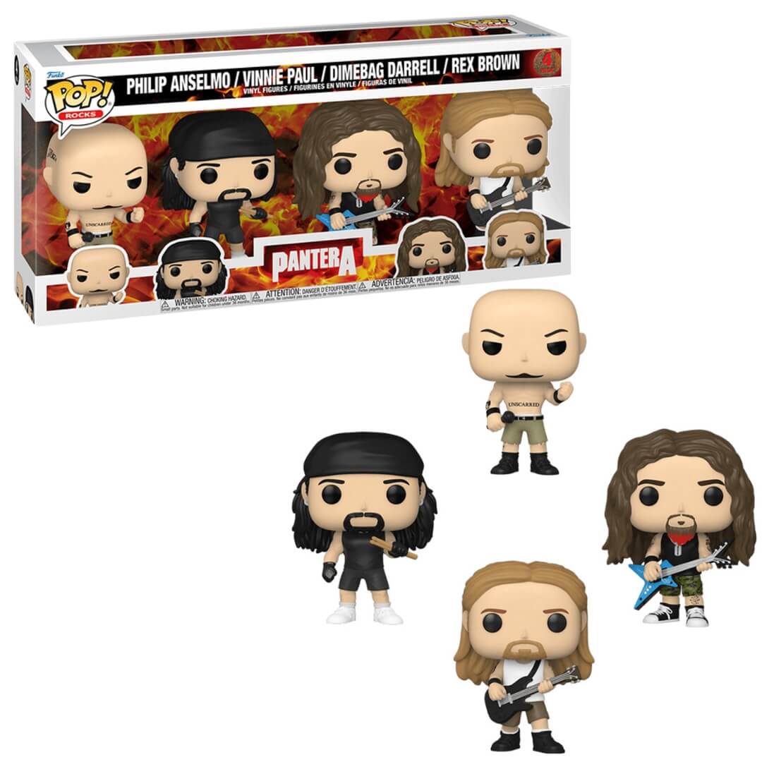 Compre o Boneco Colecionável Funko Pop Pantera 4-Pack na Explorers Club ...