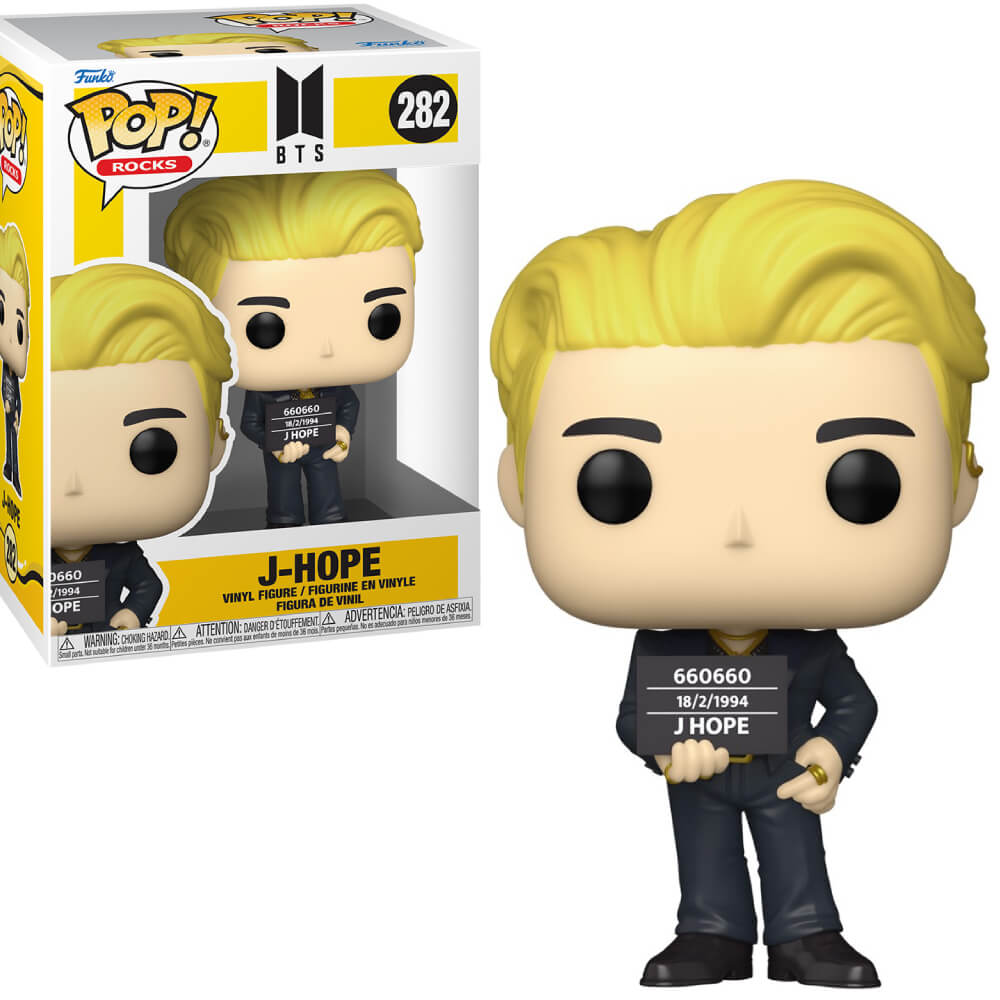 Boneco Funko Pop BTS Butter J-Hope 282 Funko Pop Rocks