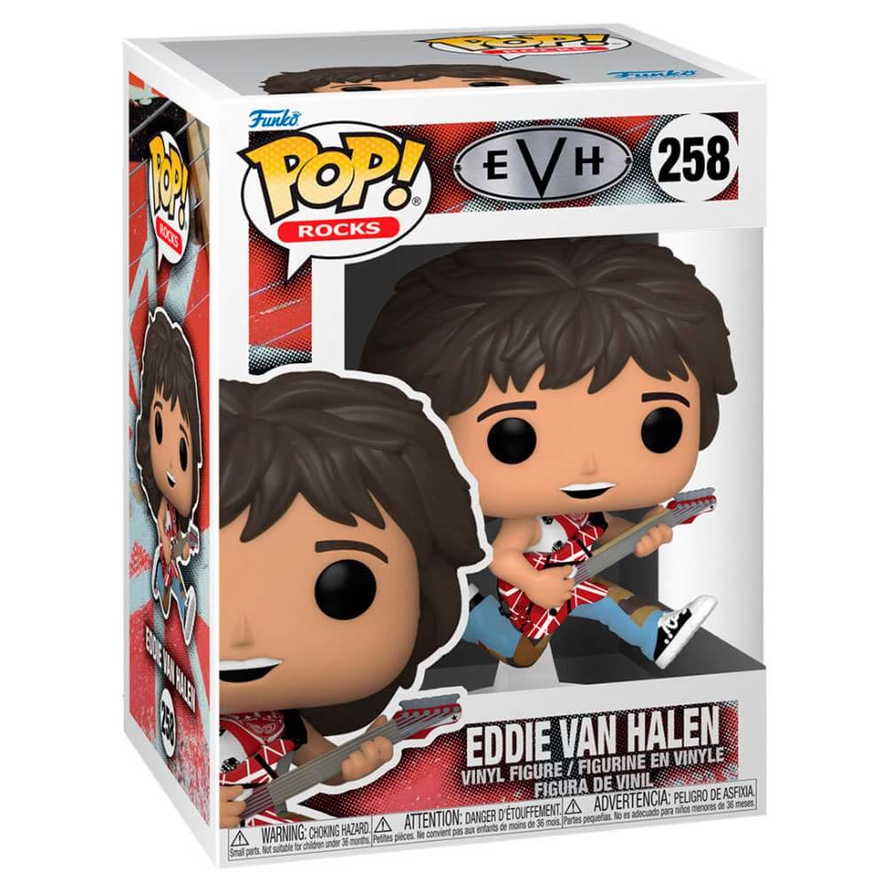 Funko Pop Eddie Van Halen 258 EVH Funko Pop Rocks