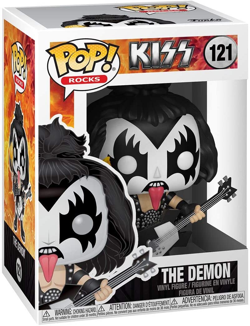 Funko Pop Kiss The Demon 121 Funko Pop Rocks