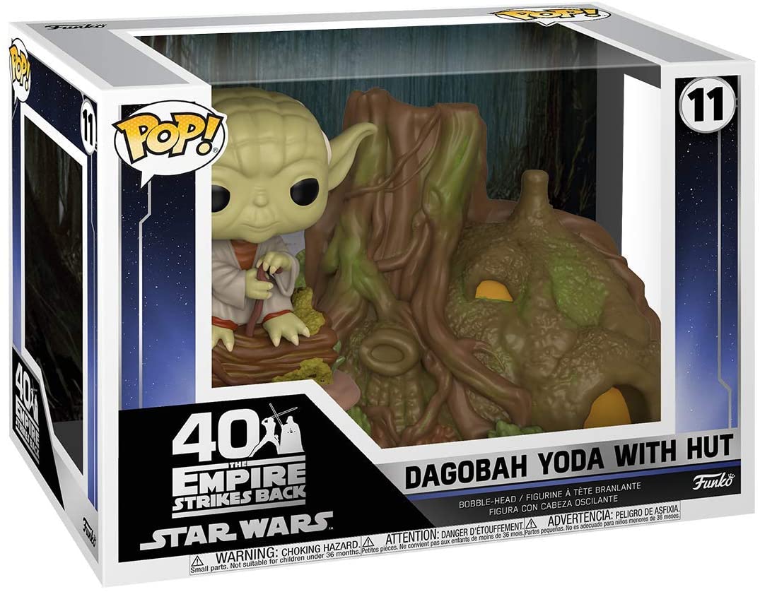 Funko Pop Star Wars Dagobah Yoda with Hut 11