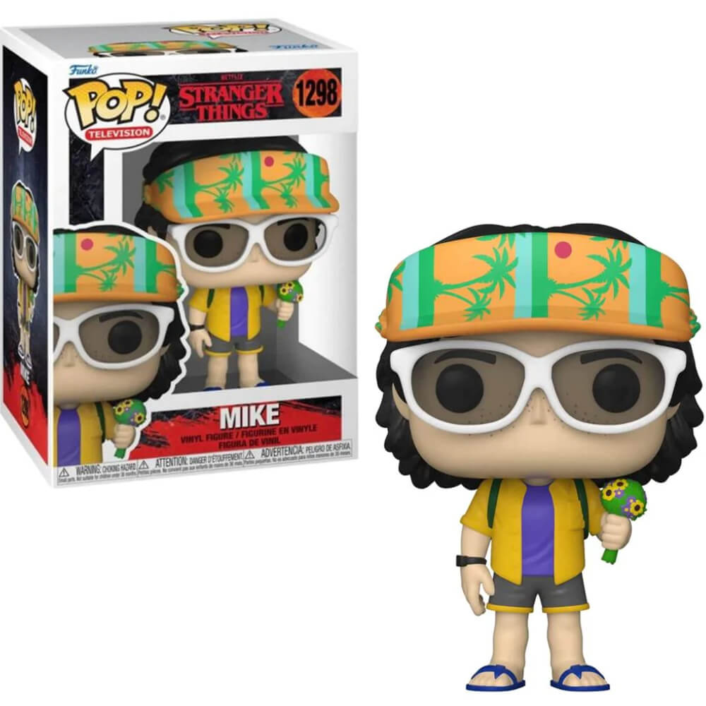 Boneco Funko Pop Stranger Things California Mike 1298