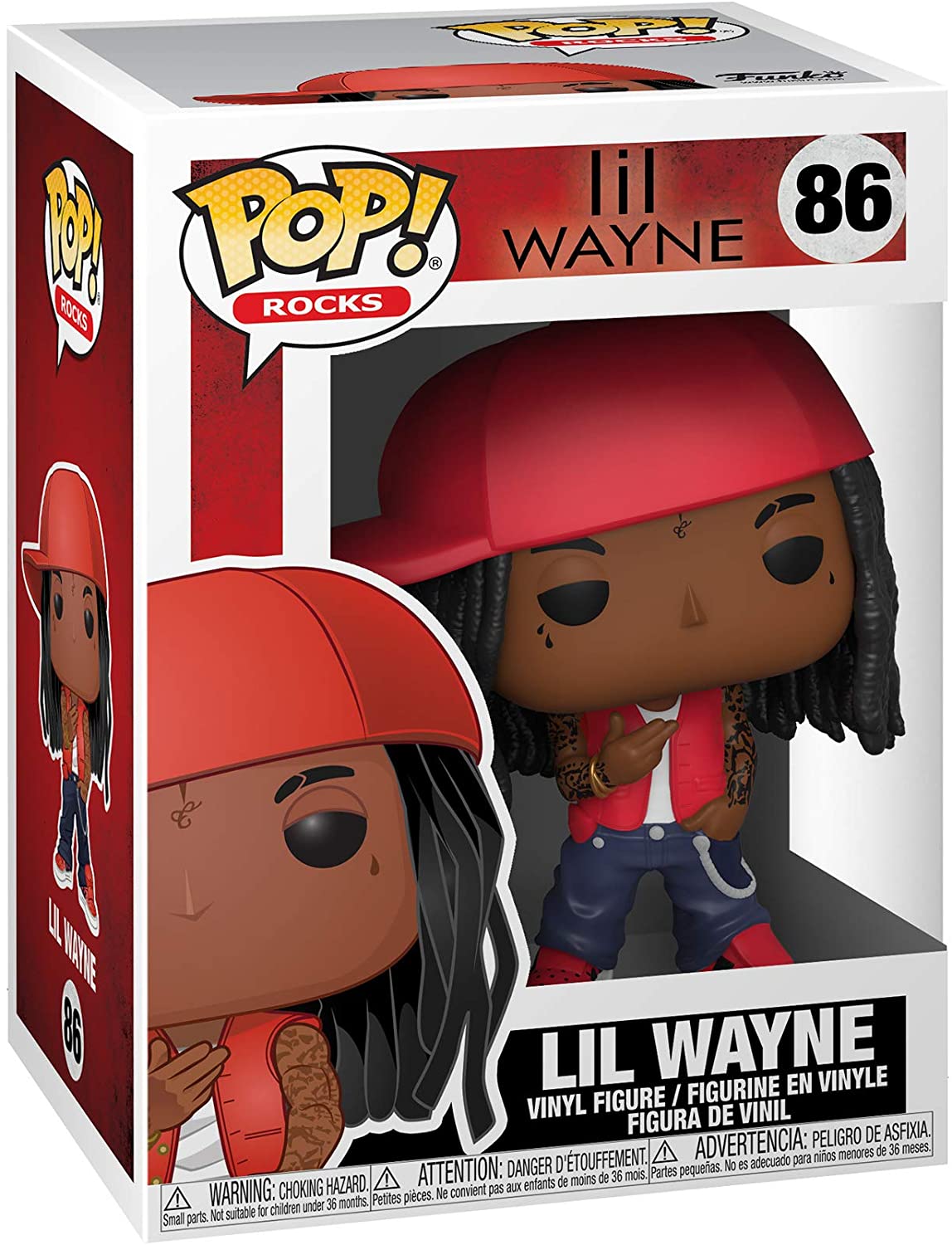 Compre o Boneco Colecionável Funko Pop Rocks de Lil WAyne 86 na ...