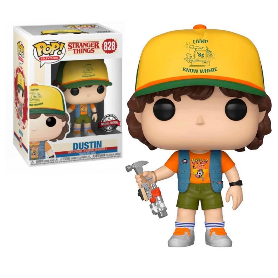 Funko Pop Stranger Things Dustin's Tools Box - Tamanho G