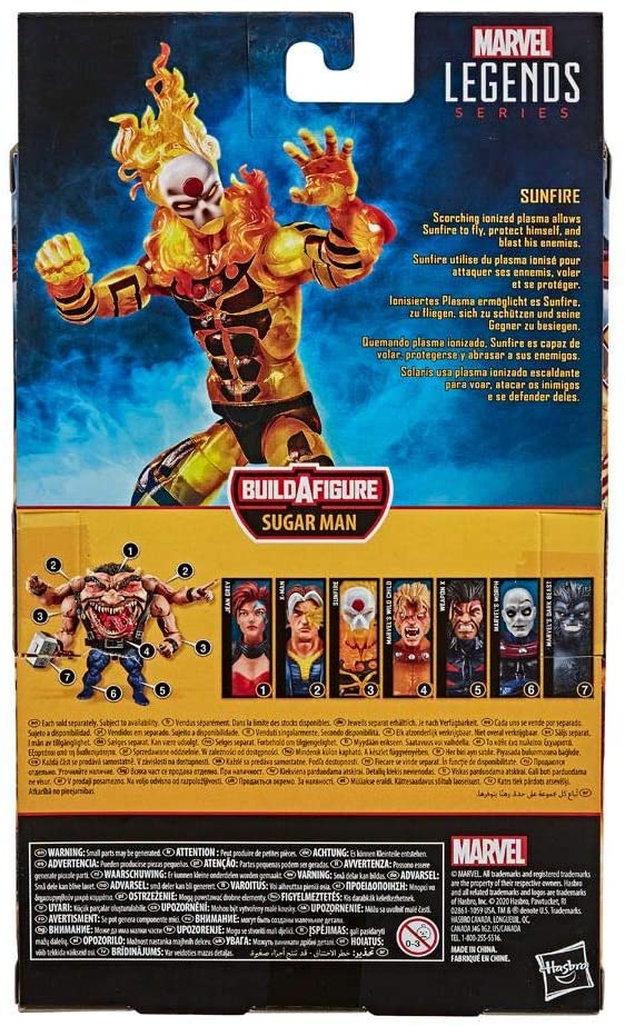 Marvel Legends Sunfire (Solaris) - X-Men Era do Apocalipse