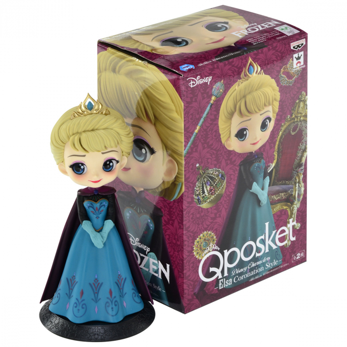 Q Posket Elsa Coronation - Banpresto Disney Frozen