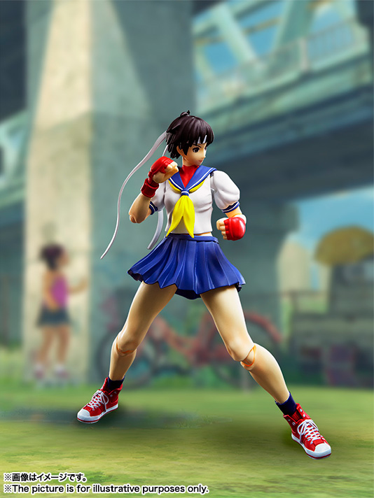 S.H. Figuarts Sakura - Street Fighter - Bandai